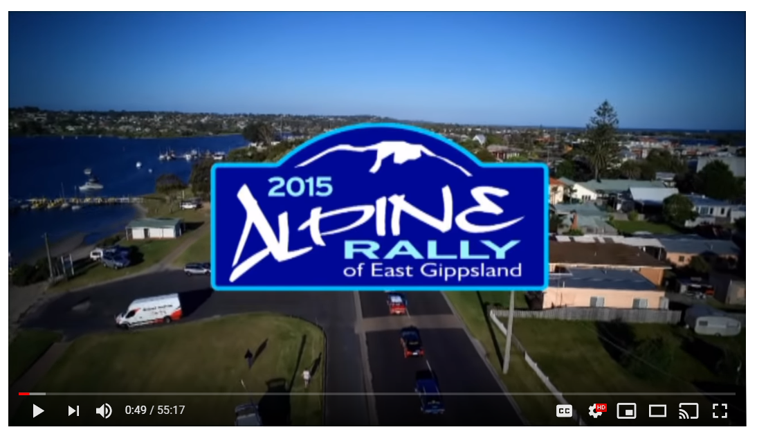 2015 Alpine TV documentary - Alpine Rally of East Gippsland